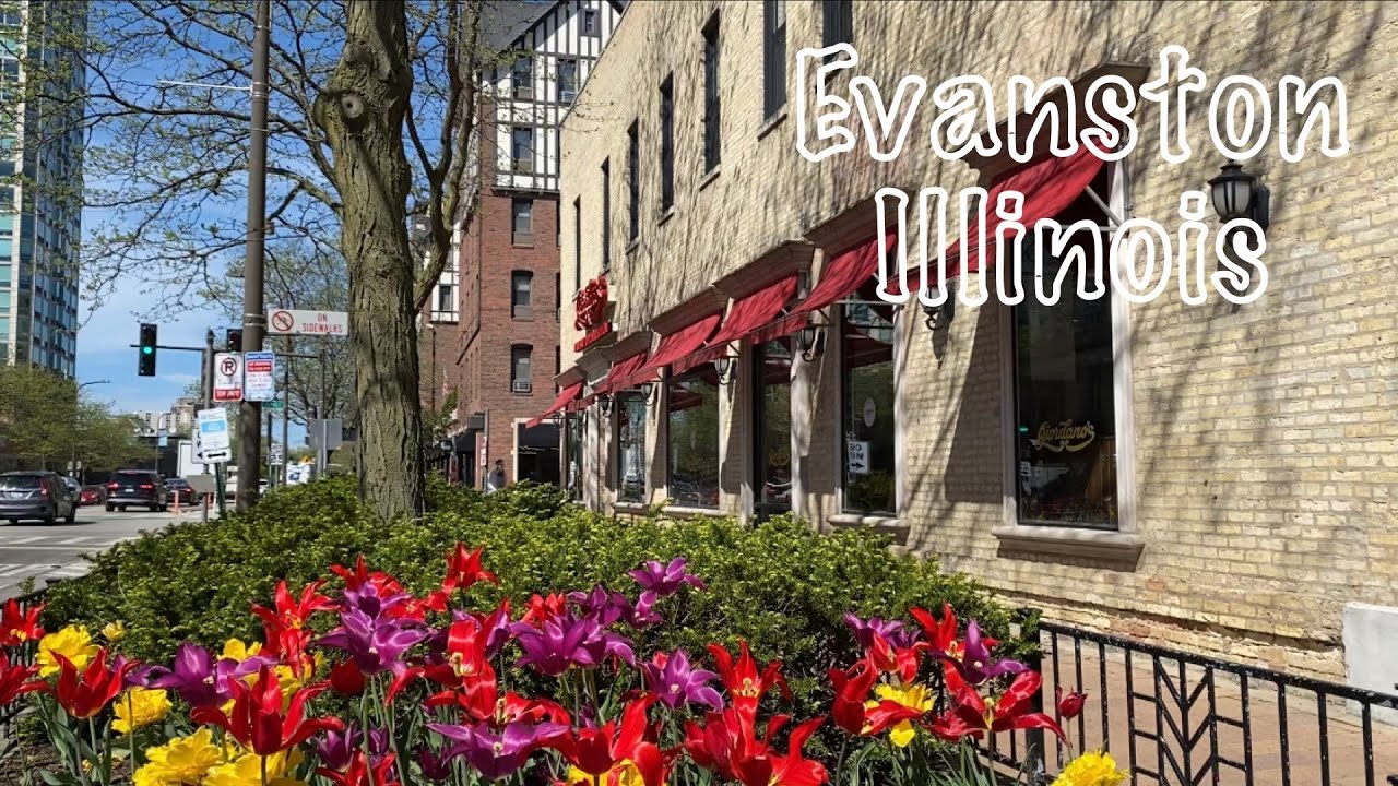 Evanston Illinois/Chicago Suburb: Delightful Spring of a Small Town ...
