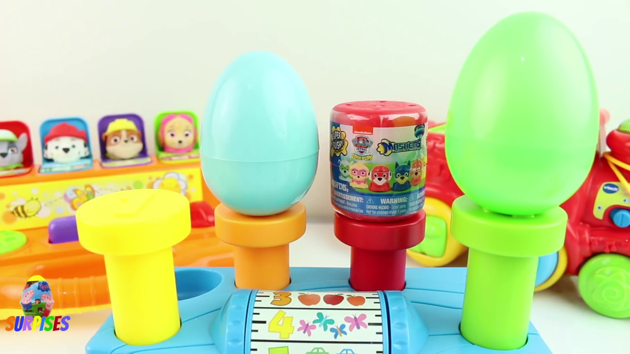 BACKYARDIGANS SURPRISE EGGS DA PATRULHA CANINA PEPPA PIG E SHOPKINS ...
