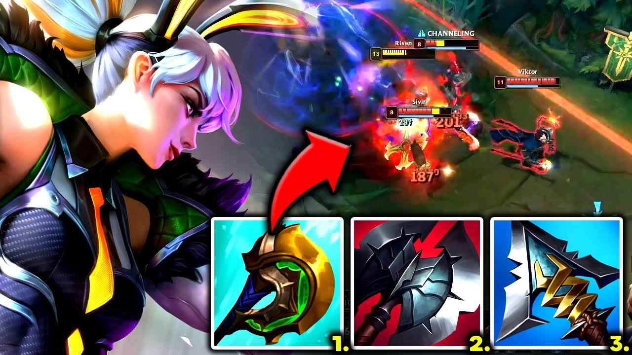 RIVEN TOP AMAZING 'ANTI-TANK' BUILD! (COUNTER ANYONE) - S13 RIVEN ...