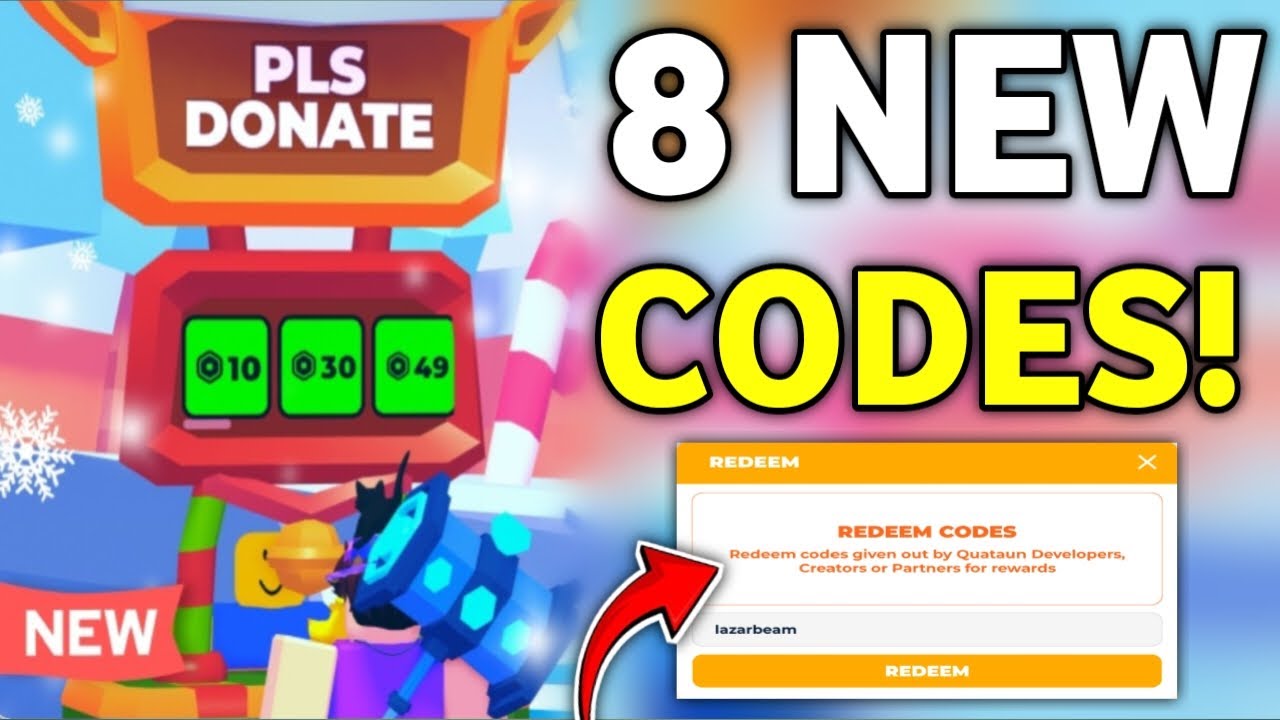 💥New💥 All Working Codes For Pls Donate In 2025 - Roblox Pls Donate Codes - YouTube
