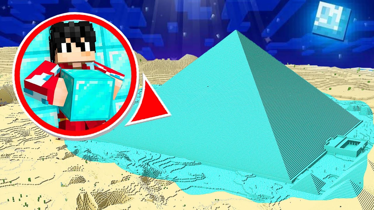 I Converted Entire World Into DIAMOND In MINECRAFT !!! - YouTube