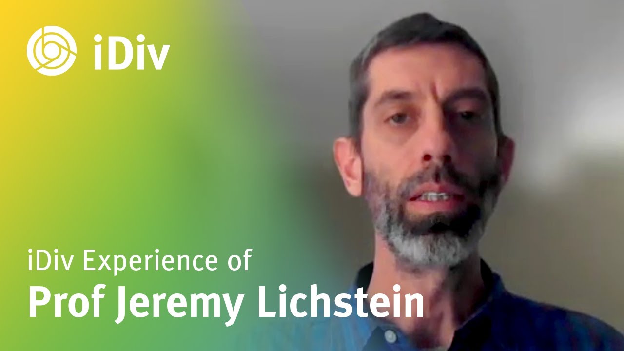 iDiv experience of Prof Jeremy Lichstein - YouTube
