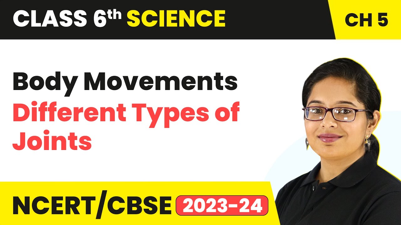 Different Types of Joints - Body Movement | Class 6 Science Chapter 5 ...
