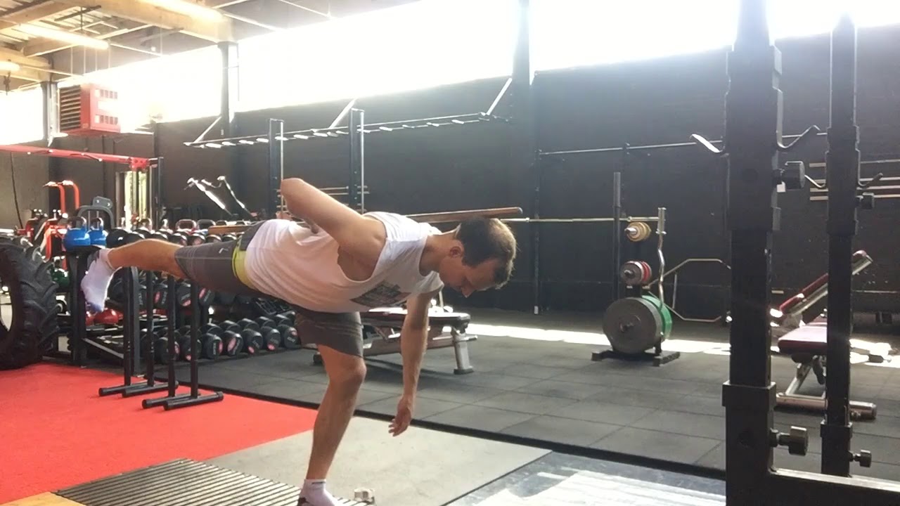 3 point contact hip hinge exercises - YouTube