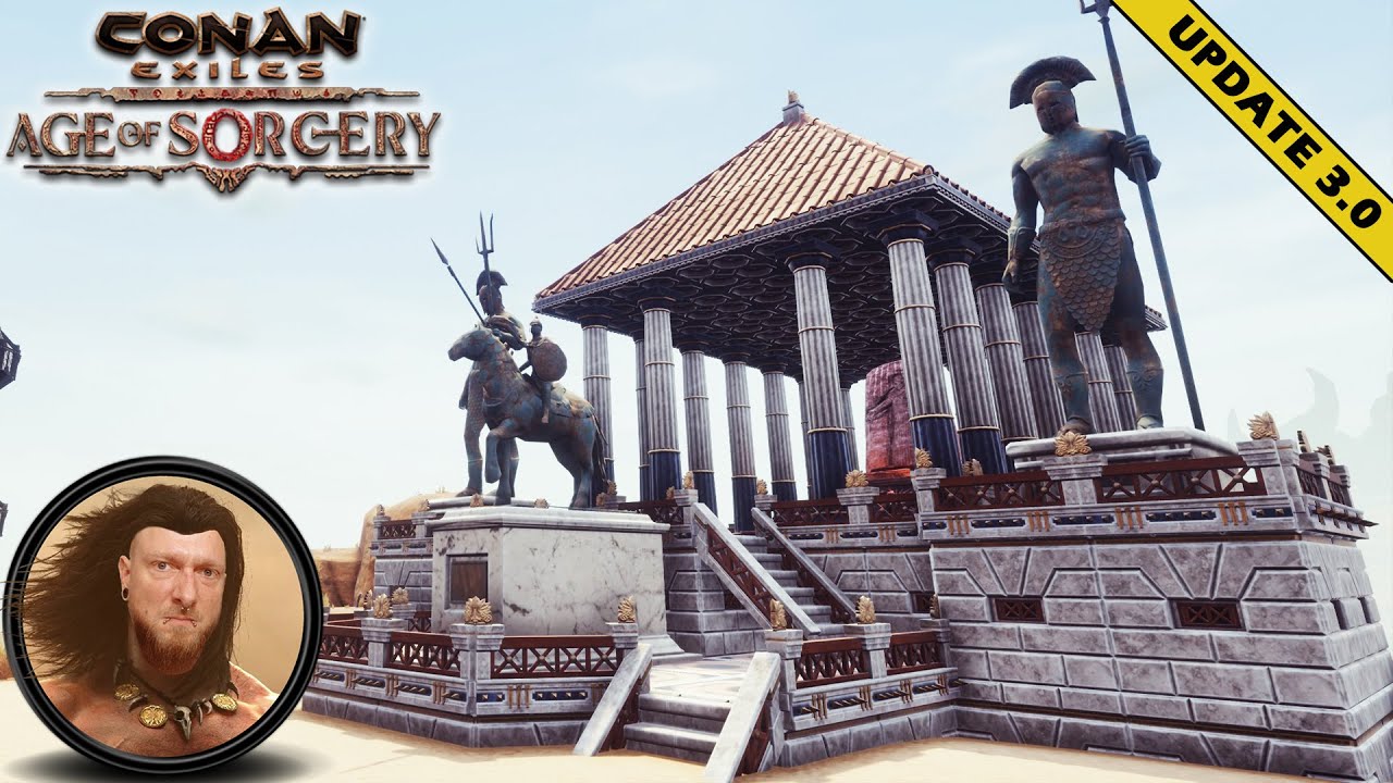 Conan Exiles: Age of Sorcery ⚔️ 072: Wir bauen einen kleinen Mitra ...