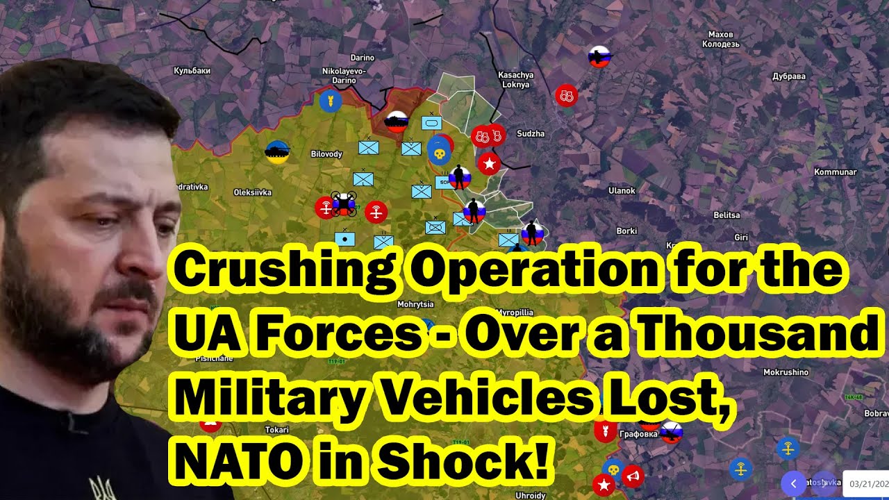 Crushing Operation for the UA Forces - Over a Thousand Military ...