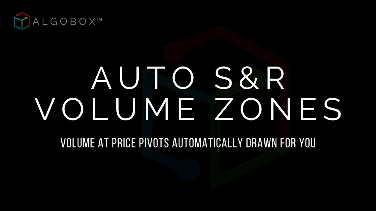 LESSON #27 | Quant Guide 🔴 Auto S/R Volume Node Zones Indicator FOR ...