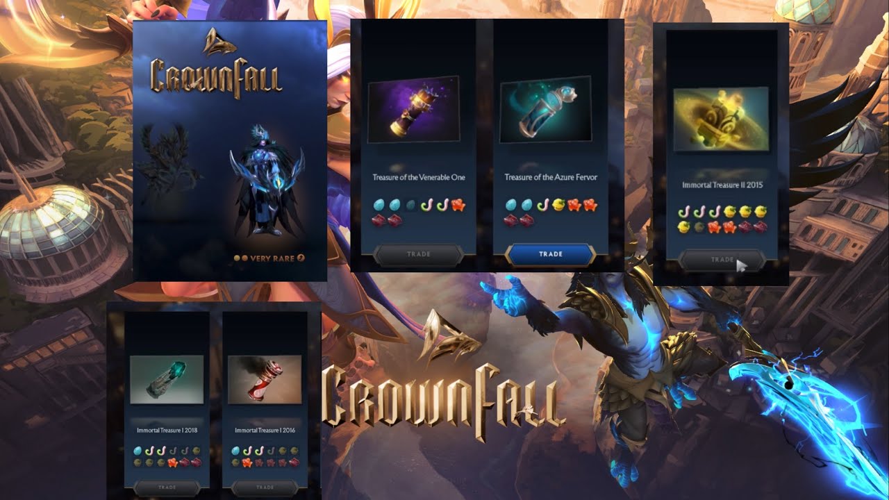 ACT II Crownfall | Cownfall Treasure 1,2&3 | Candyworks Caraven | Very ...