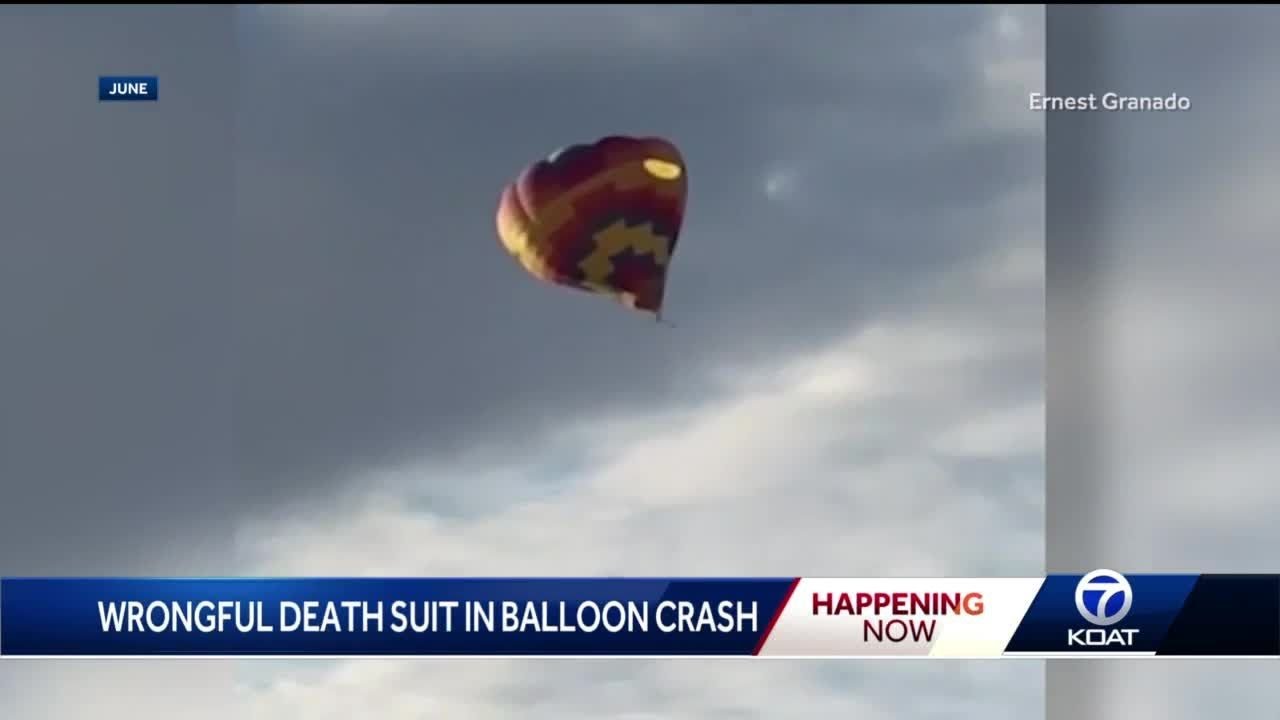 Balloon crash victim's family files lawsuit against pilot's estate, 2 ...