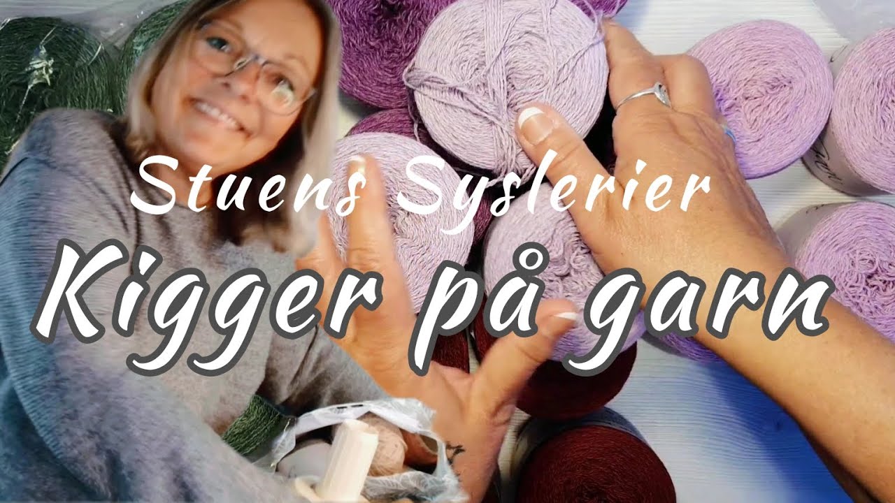Mit garn, yndlings pinde og gadgets. #strik #garn #coast - YouTube