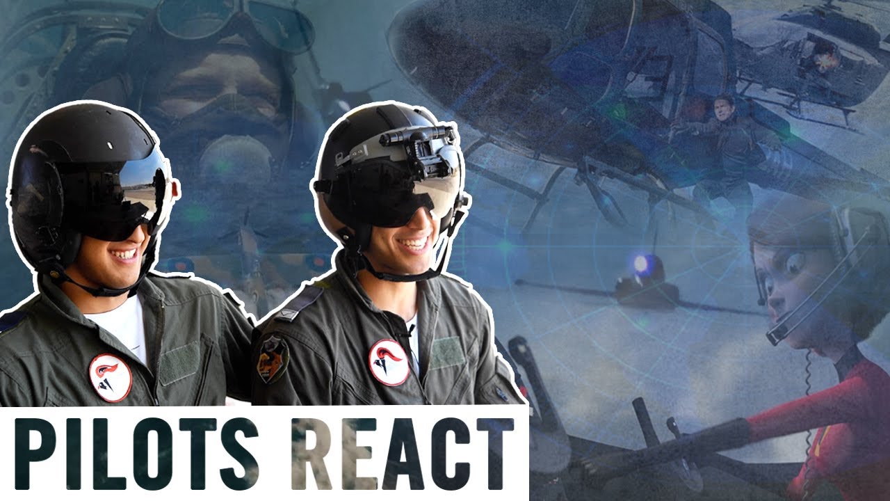 IDF Pilots Review Flight Scenes from Movies - YouTube