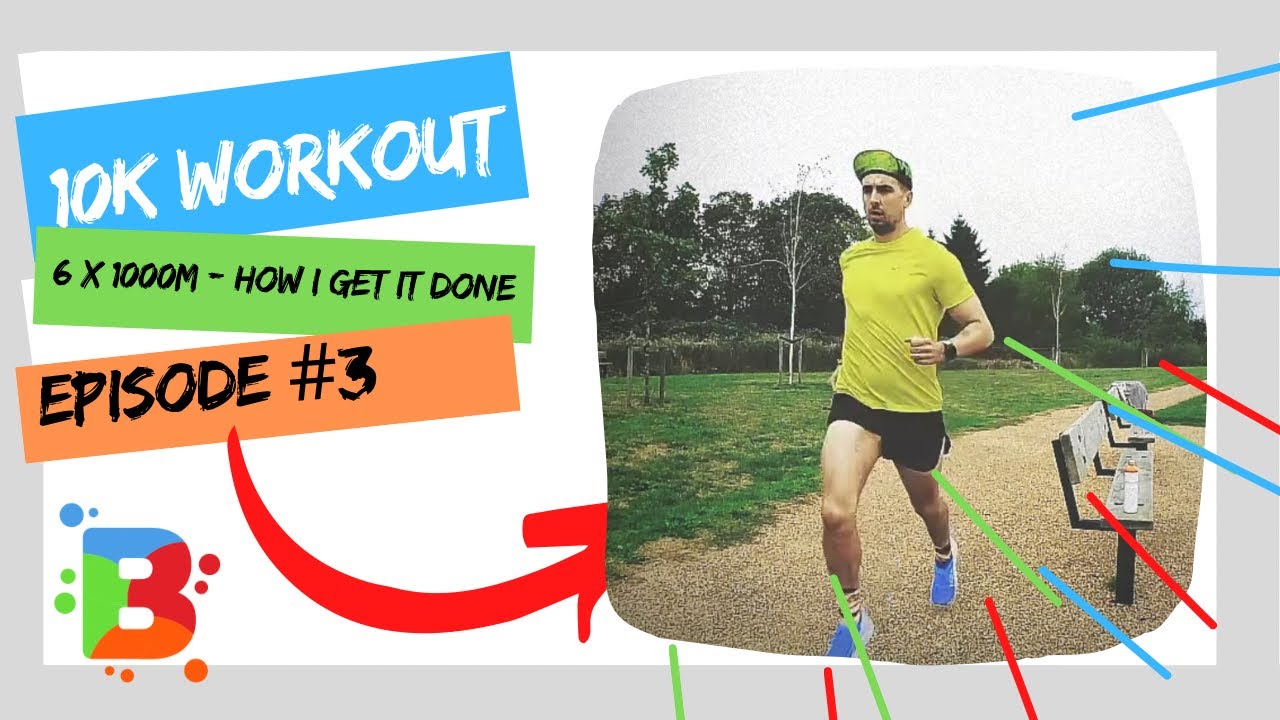 10k Race prep | Workout 6 x 1000m | How do I train? - YouTube