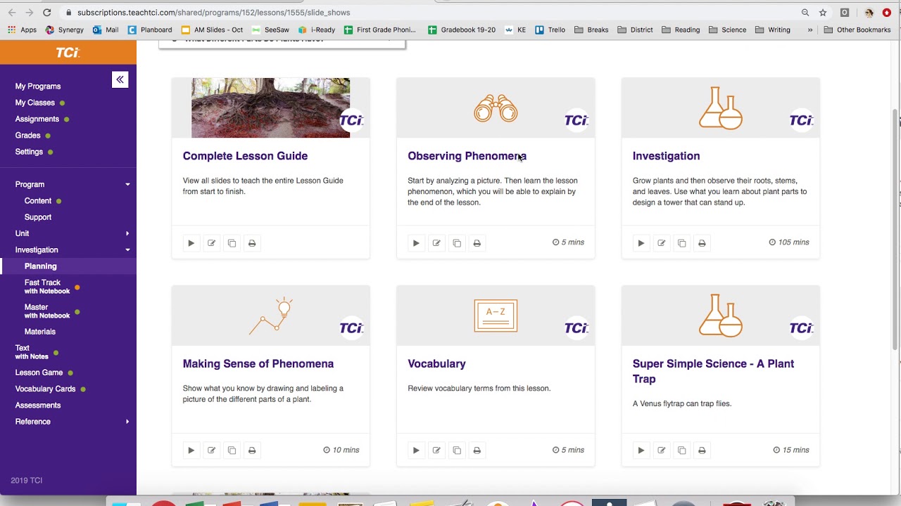 Science Snack - TCI Fast Track + Hide Slides - YouTube
