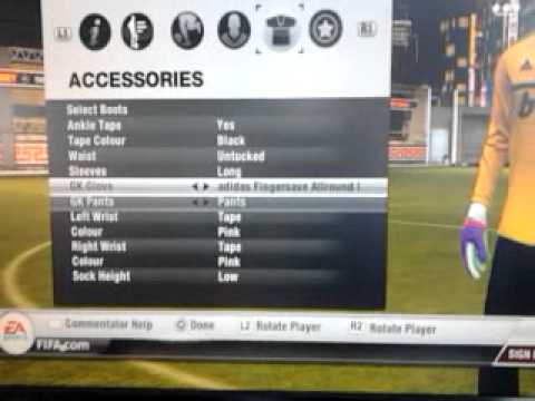 Fifa 12 best GoalKeeper settings - YouTube