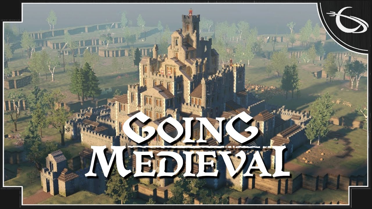 Going Medieval - (Castle Building Colony Sim) part 2 - YouTube