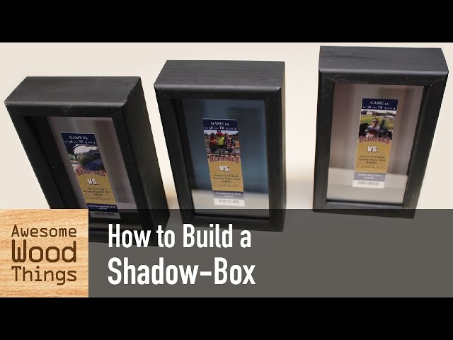 Make Your Own Shadow Boxes Custom Shadow Box | State 48 Custom