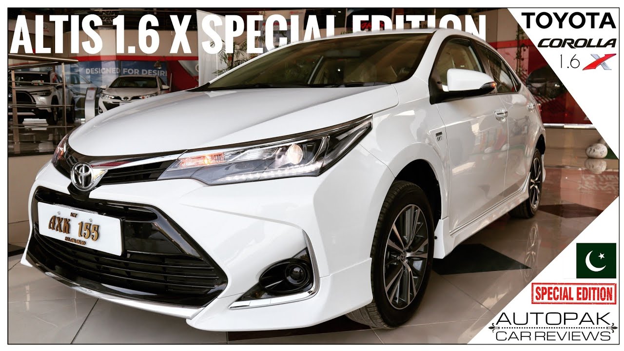 Toyota Corolla Altis 1.6 X Special Edition 2022. Detailed Review: Price ...
