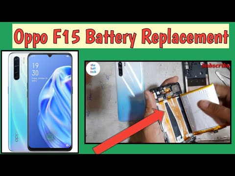 Oppo F15 Battery Replacement || the Saif tech. - YouTube