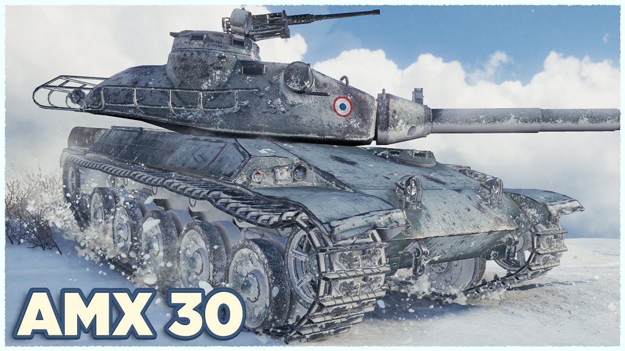 AMX 30 1er prototype • Pool and 3rd Mark - YouTube