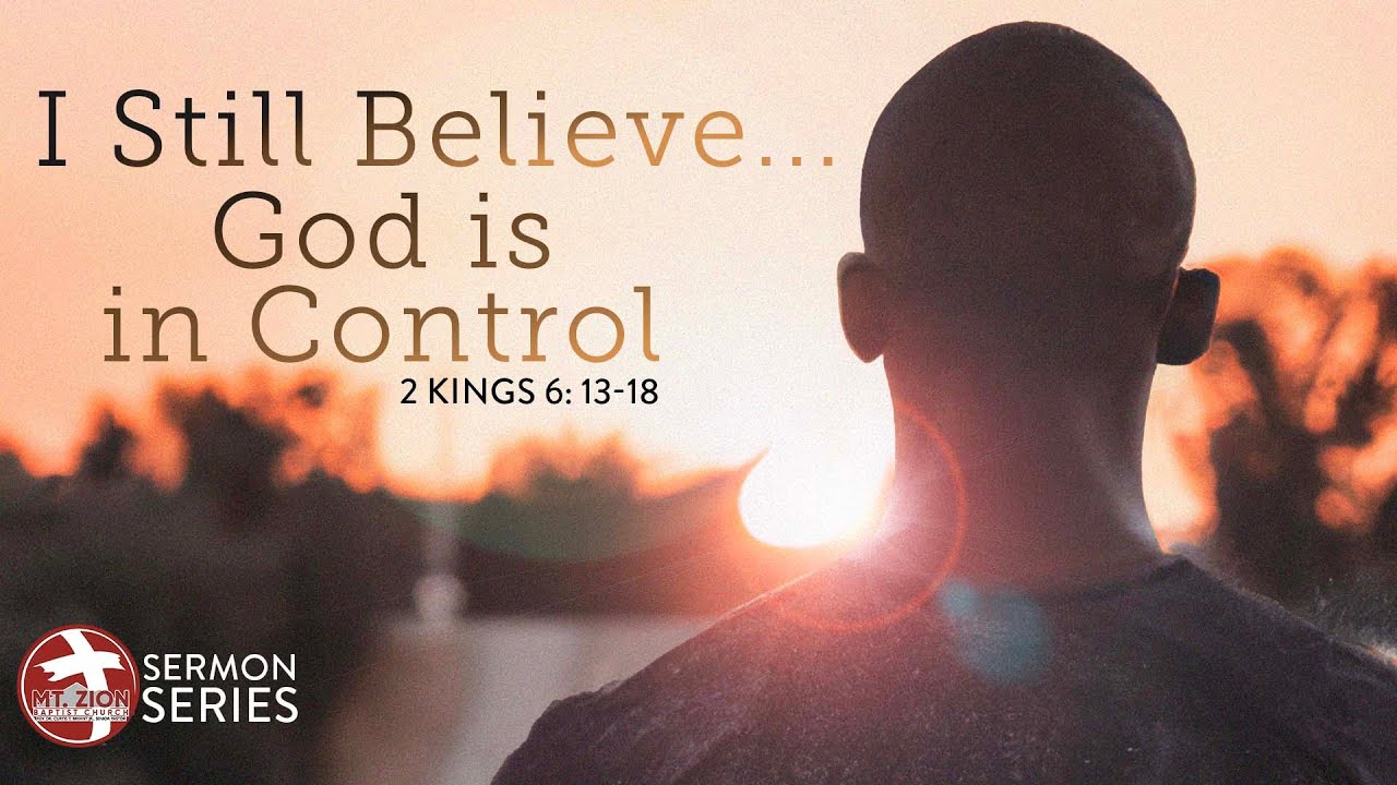 Sunday Service: I STILL BELIEVE: "God Is In Control" 09/03/23 - YouTube
