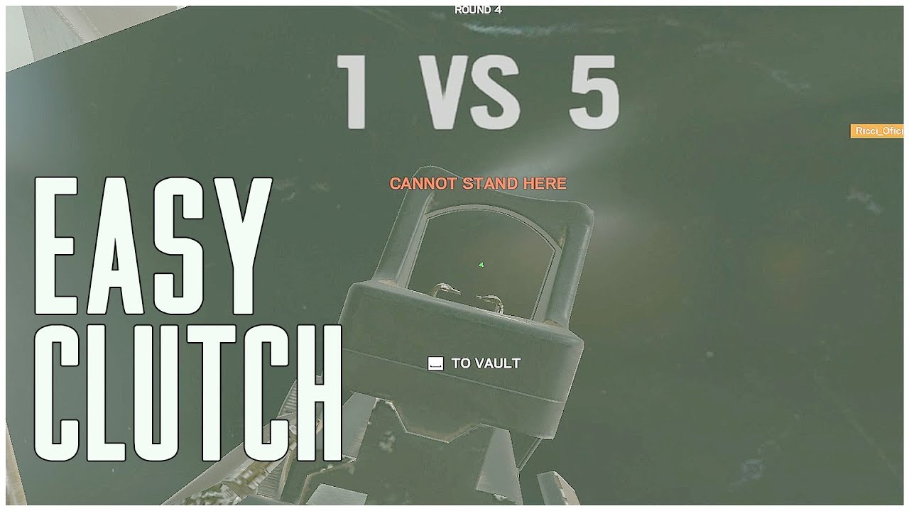 Brutal 1v5 w/ Caveira - Rainbow Six Siege - YouTube