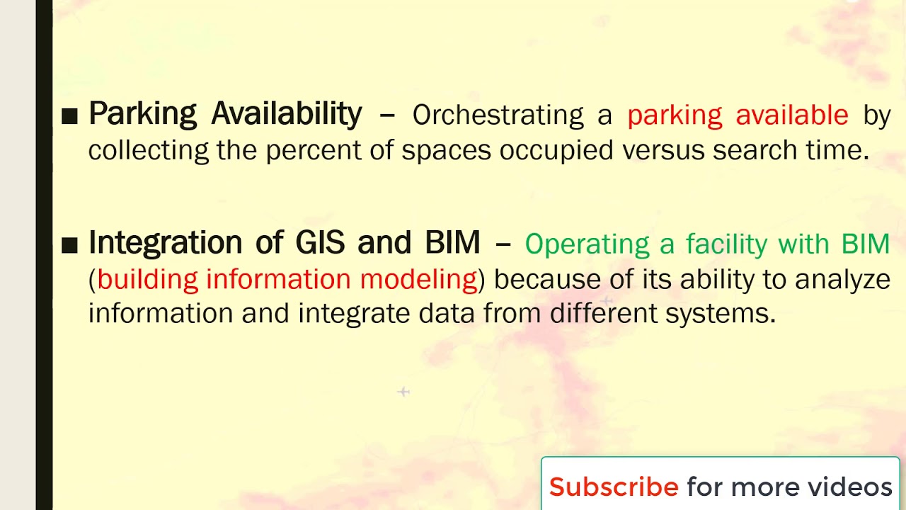 GIS Application in Architecture - YouTube