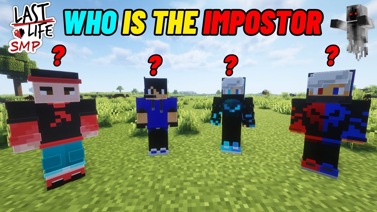 Who Is The Impostor | Minecraft Last Life SMP | In Telugu | TCG - YouTube