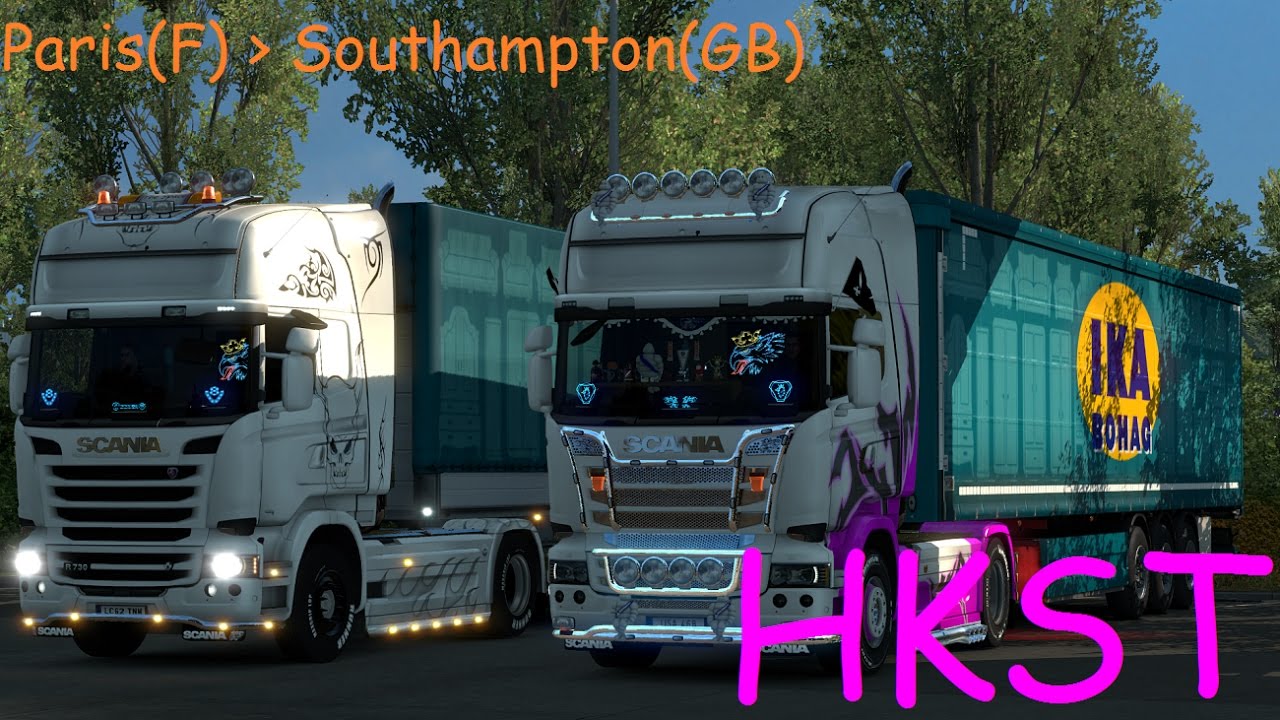 HKST/HKG Ets2 29/1 1640 MC - YouTube