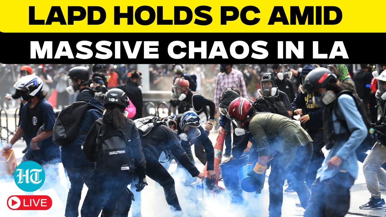 LA Protest LIVE: LAPD Press Conference After Chaos In Los Angeles Over ...