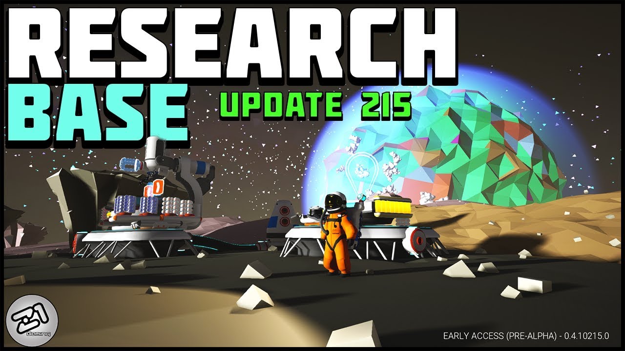 Astroneer Research Base on Barren Planet ! Lets Play Astroneer Gameplay ...