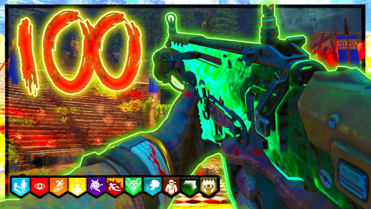 ANCIENT EVIL ROUND 100!!! | Call Of Duty Black Ops 4 Zombies Ancinet ...
