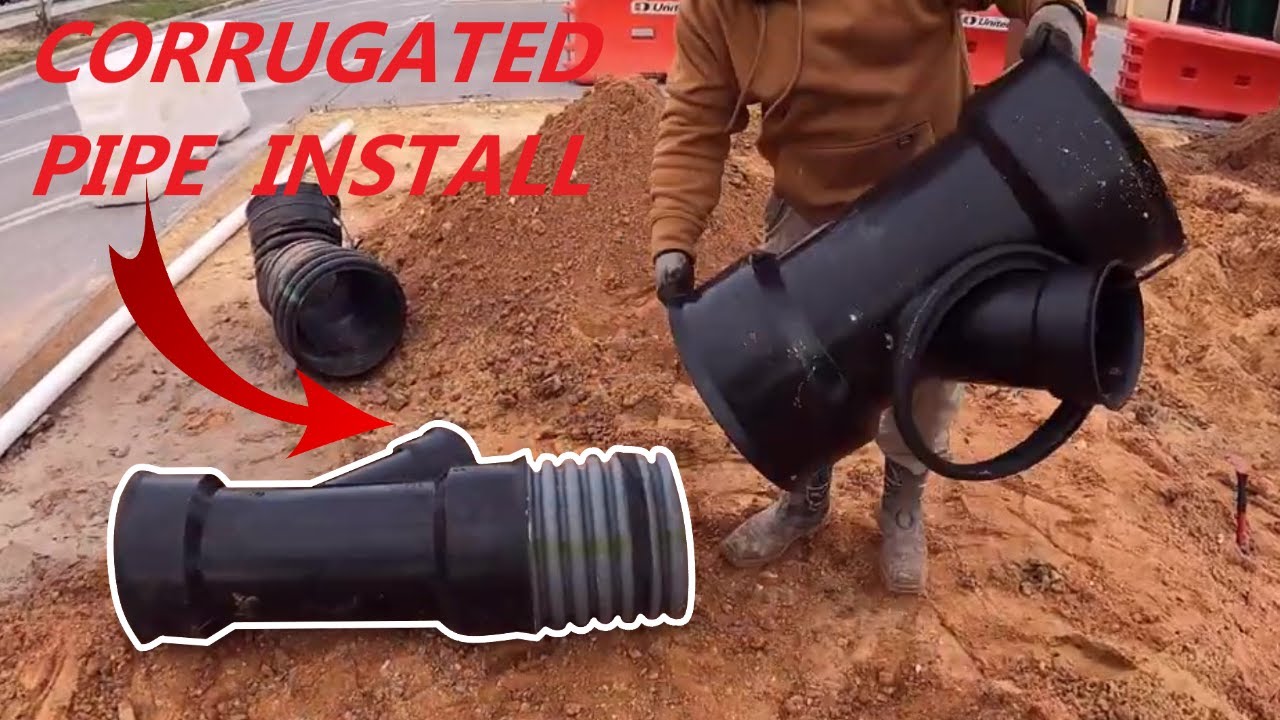 Corrugated Pipe Install - Pt. 1/2 - Destin - Fort Walton Beach Airport ...