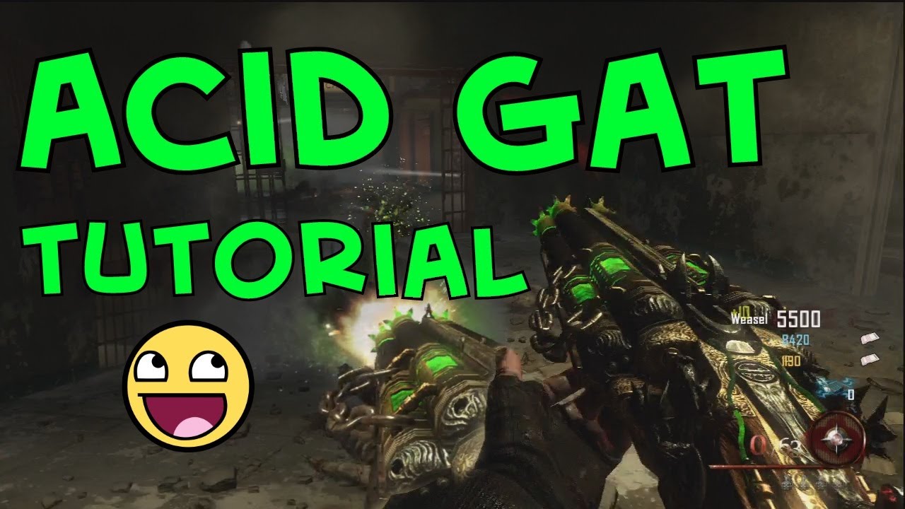 How To Make The Acid Gat - Mob Of The Dead! - YouTube