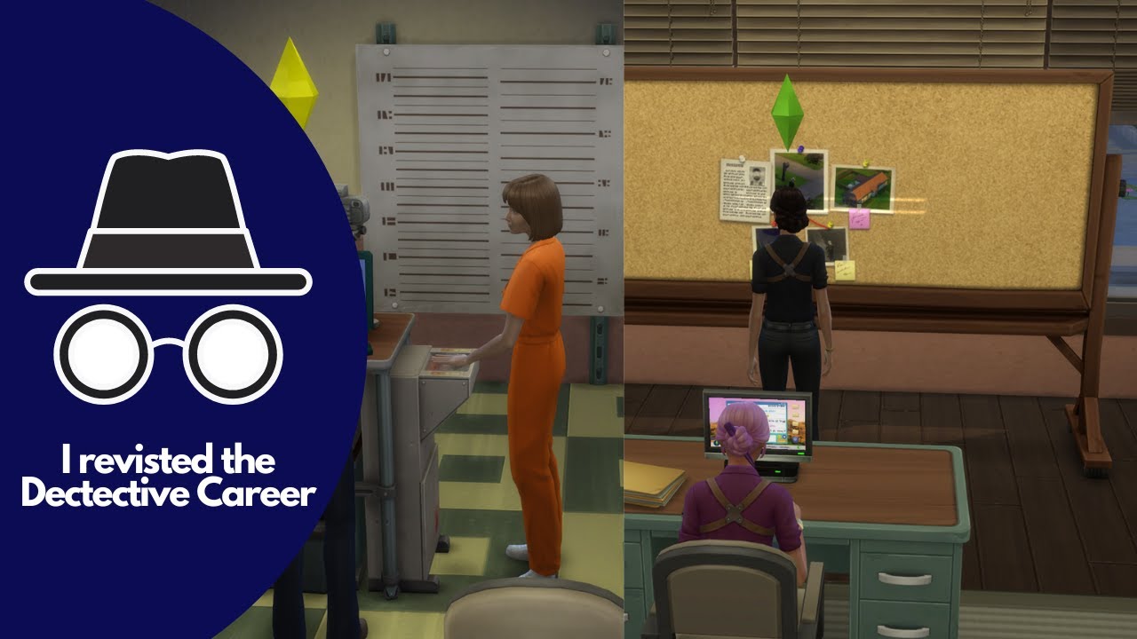 I Arrested The Wrong Person... Twice?! | Detective Career Sims 4 - YouTube
