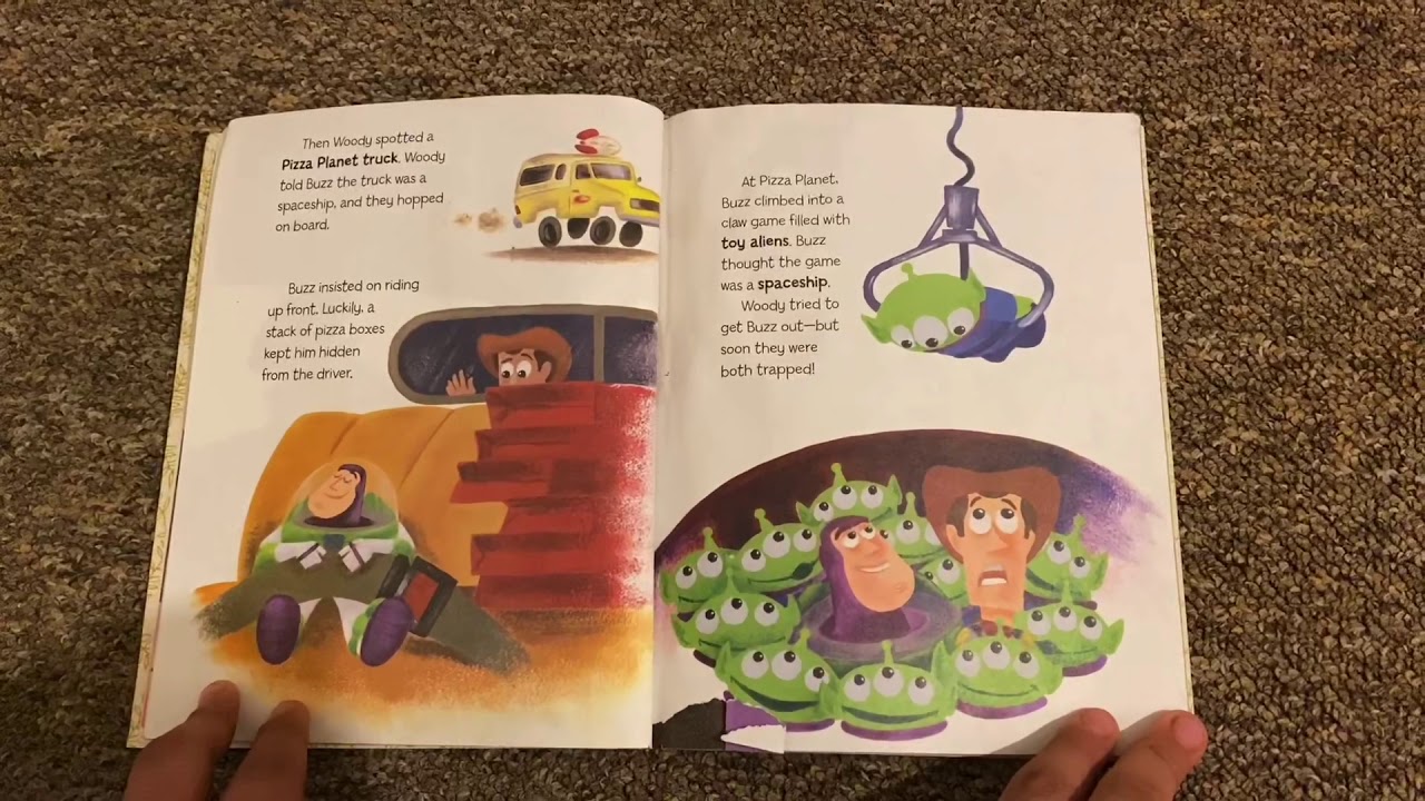 👉 Toy story 1, little golden book review 👍 - YouTube