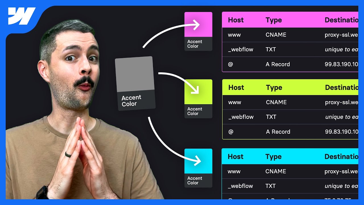 Hacking Webflow Color Variables - YouTube
