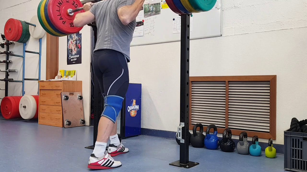 Control fase excéntrica y pausa SQUAT 160 KG 1 cada 30 a 1 minuto 20 ...