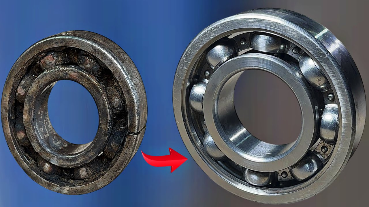Ultimate Guide To Broken Bearing Restoration || Outer Ring Repair And ...