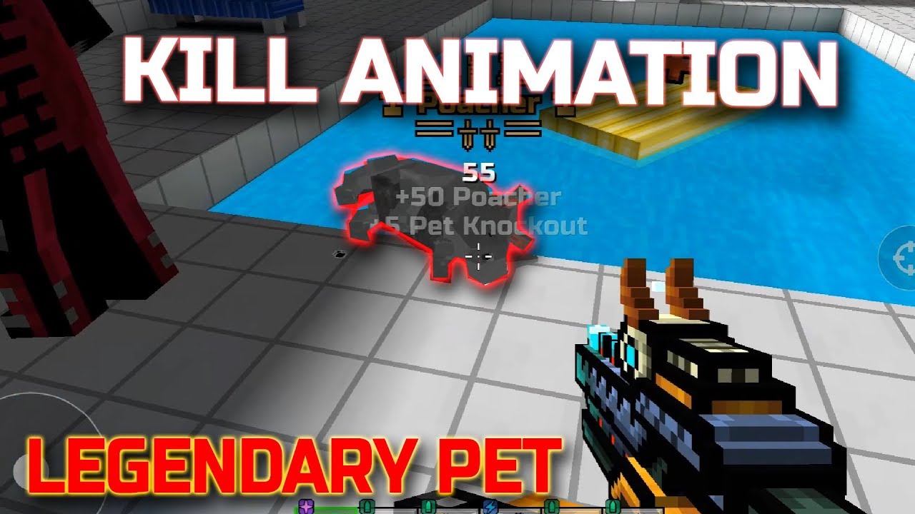 ALL LEGENDARY PET KILL ANIMATION - Pixel Gun 3D - YouTube