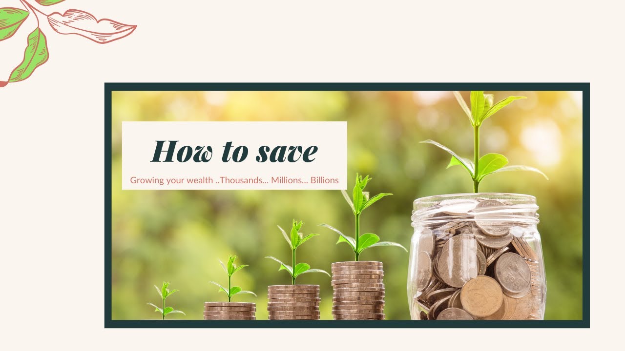 Saving money methods - YouTube