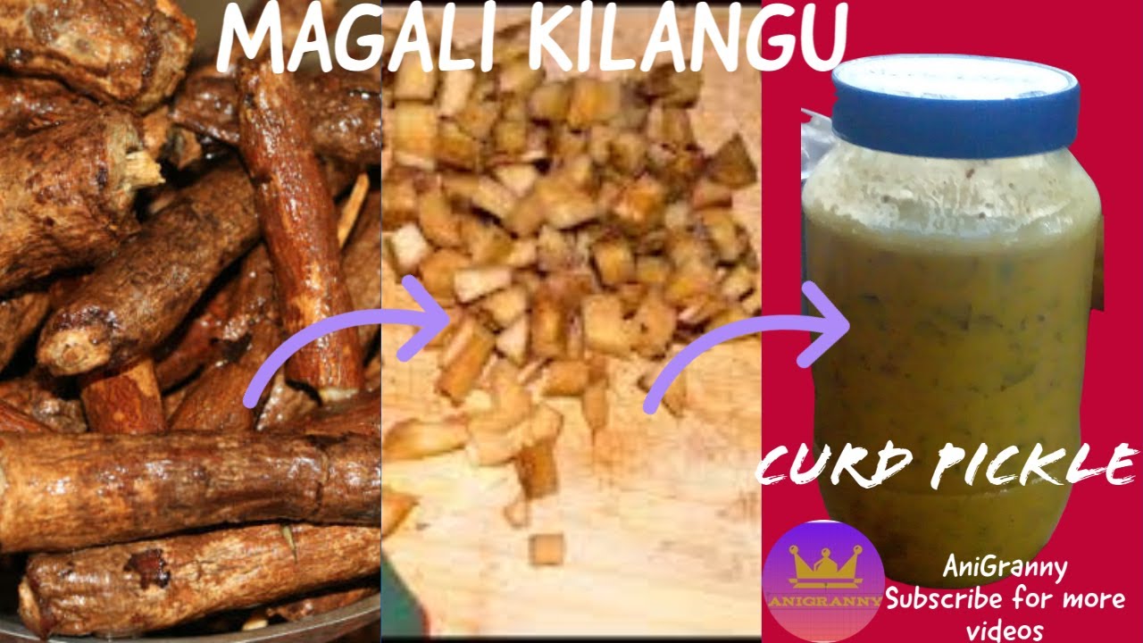Magali Kilangu pickle | step by step procedure and tips | curd pickle ...