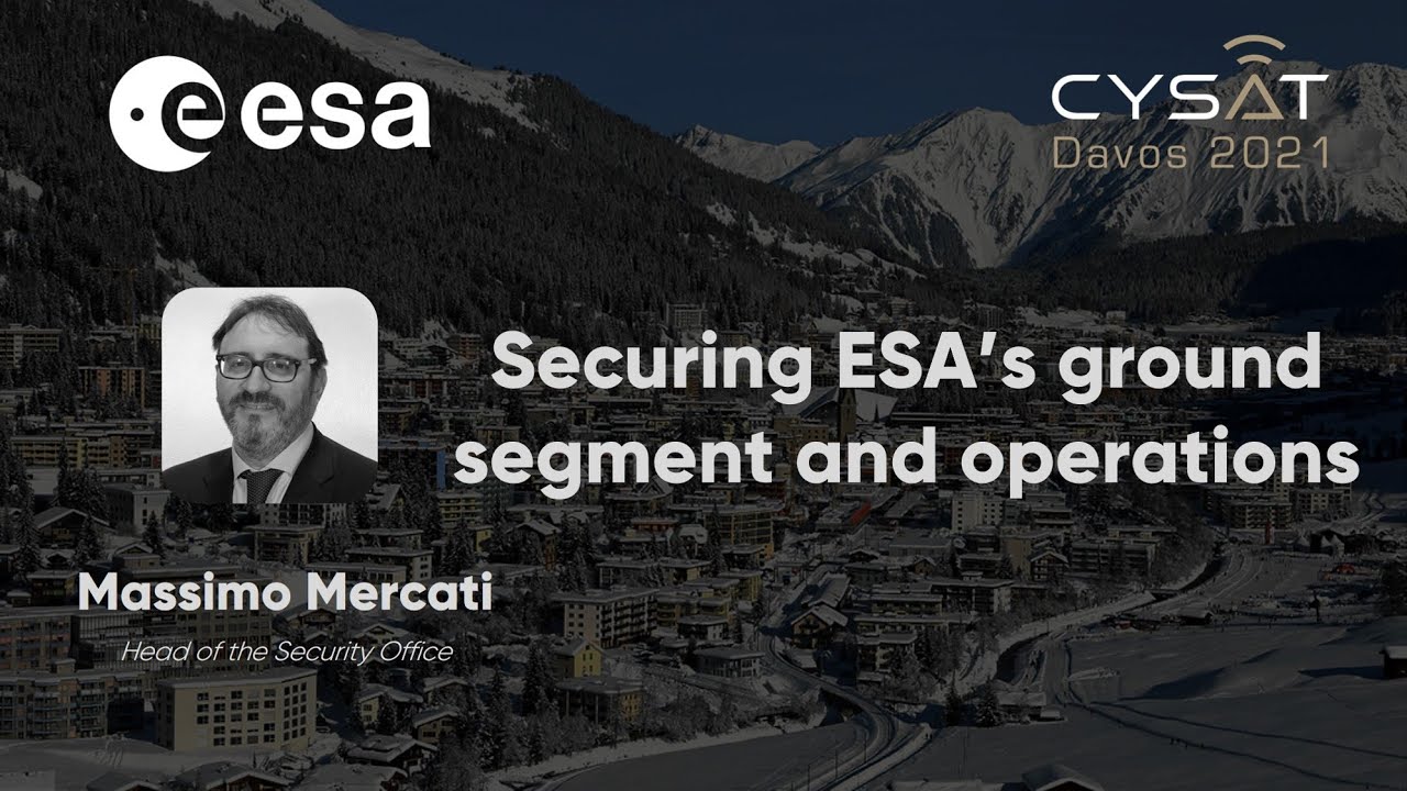 CYSAT'21: Massimo Mercati from the European Space Agency (ESA) - YouTube