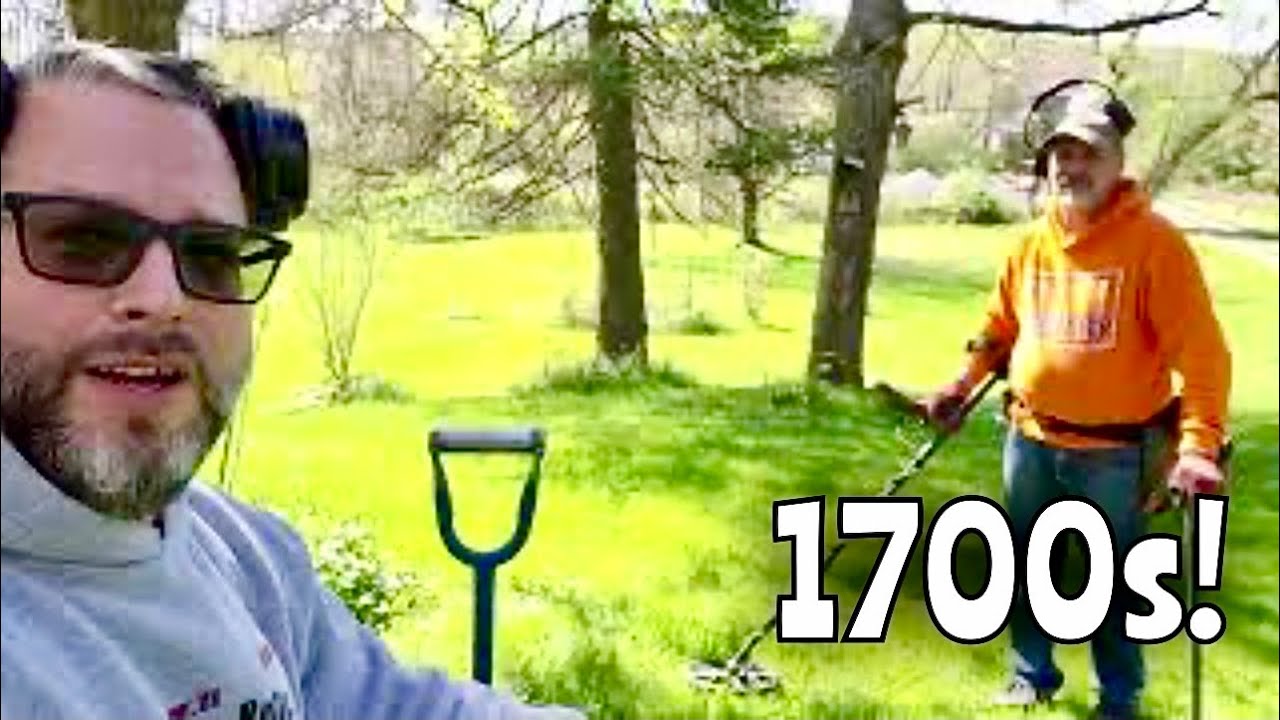 OLDEST American coin found while Camping! PA Relic Hunters! - YouTube