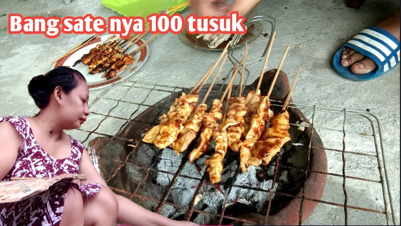MAKAN SIANG,MASAK SATE MADURA💓daily cooking - YouTube