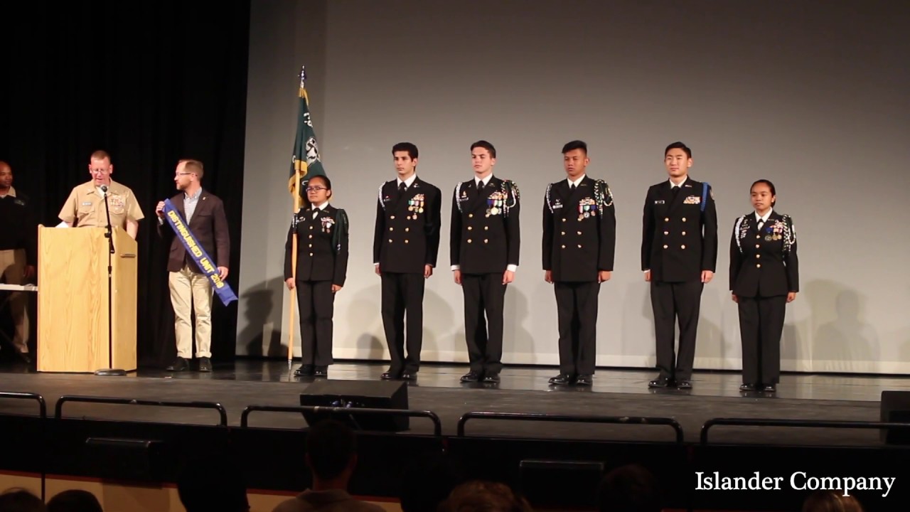 Islander Company NJROTC Awards Night 2019 - YouTube