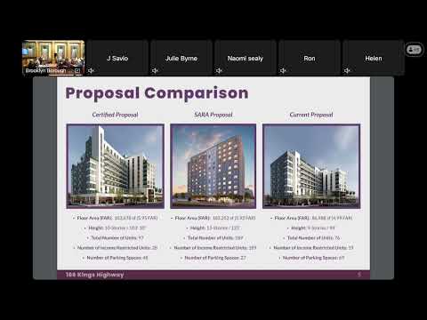 Brooklyn Borough Uniform Land Use Review Procedure, ULURP Hearing ...