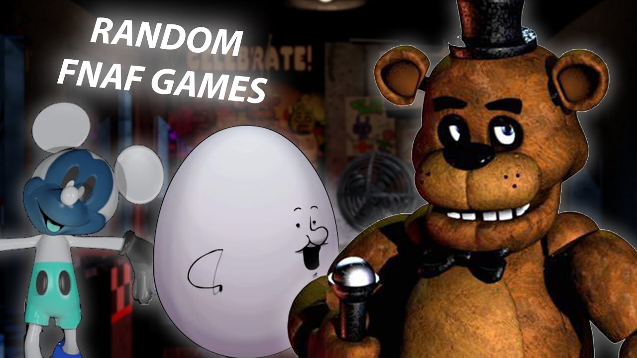 RANDOM FNAF GAMES STREAM 1 - YouTube