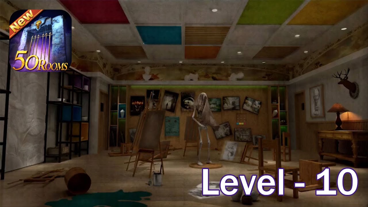 New 50 Rooms Escape - Level 10 (By 50 Rooms Studio) - YouTube