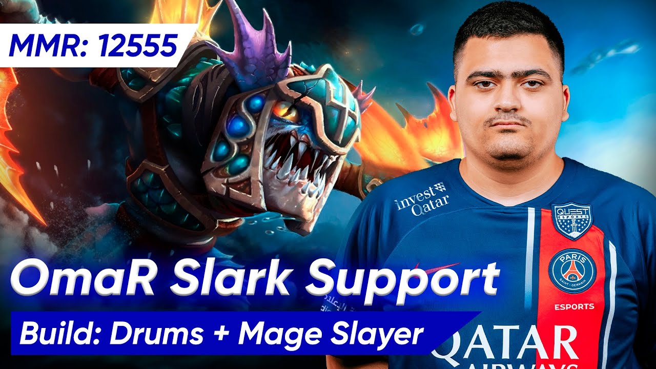 NIGMA OMAR SLARK SOFT SUPPORT 7.37d | Dota 2 Pro Gameplay - YouTube