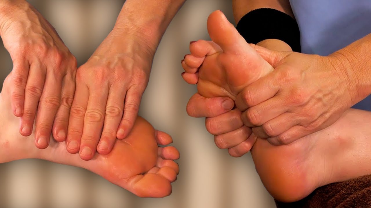 INSTEP Foot PAIN Massage (ASMR, No Talking) 🥹 Instep Pain Treatment ...